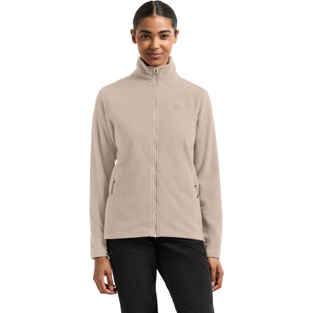 Didriksons Viona W fleecejacka Beige | INTERSPORT