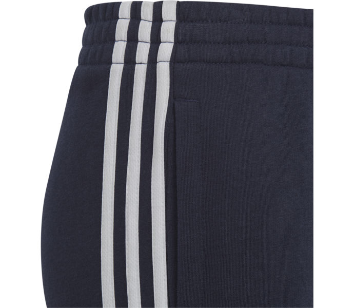 adidas Essentials 3-Stripes Fleece JR mjukisbyxor - LEGINK/WHITE - Köp ...