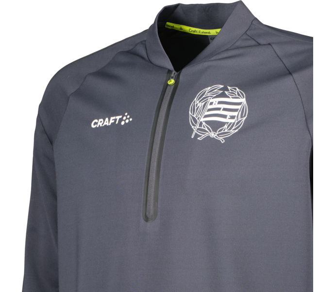 Hammarby Bajen Training Half Zip 23 M träningströja - ASPHALT - Köp ...